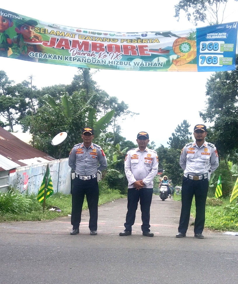 Dishub Terminal Belik Turut Amankan Pembukaan Jambore Hizbul Wathan ...